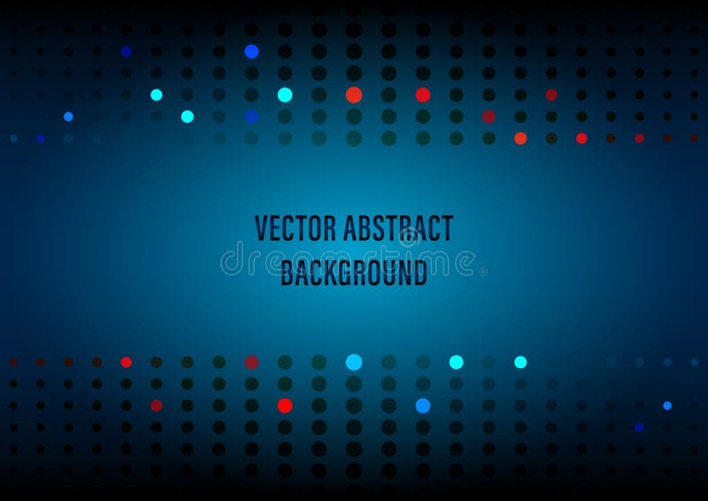 Abstract Background with Dots Stock Vector - Illustration of decoration ...