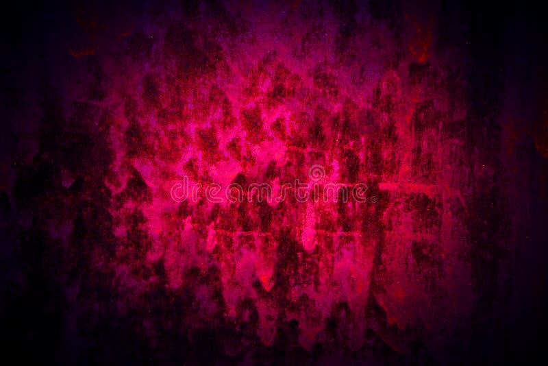 Abstract Background Dripping Red Paint from Rusty Metal Stock ...