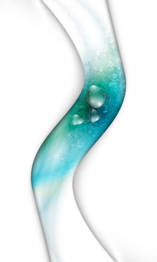 Abstract Background with Drops Stock Vector - Illustration of spring ...