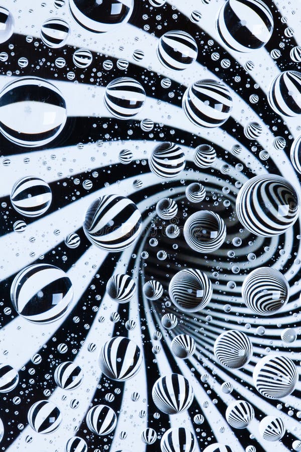 The Abstract Background with Drops Stock Illustration - Illustration of ...