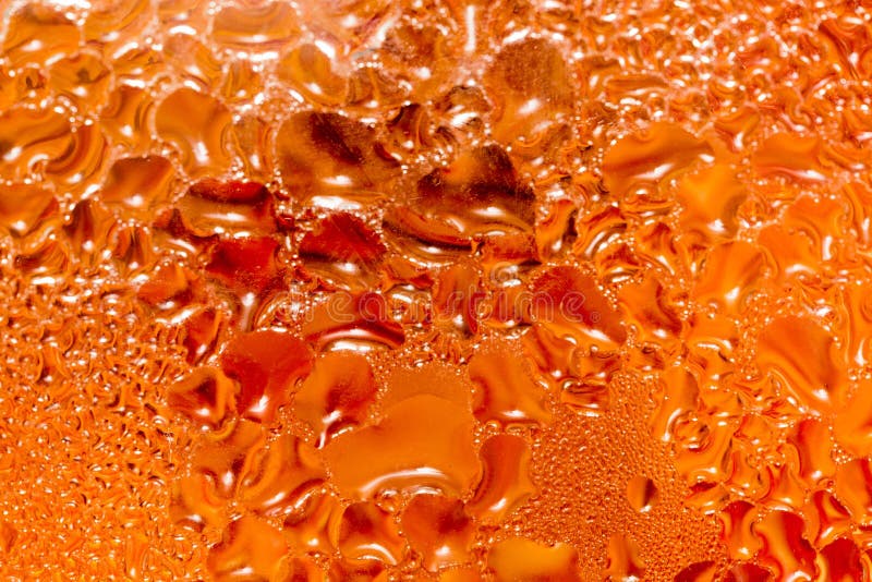 Abstract Background of Drops on a Red Glass Stock Photo - Image of ...