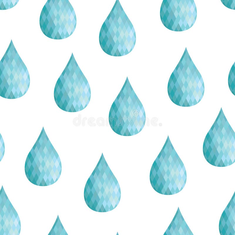 Abstract Background Drops of Water Stock Vector - Illustration of ...