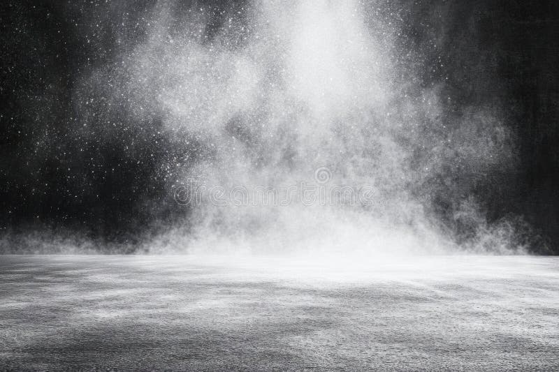 Abstract Background with Dust Motion and Dark Contrast Concept Theme ...