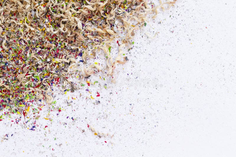 Dust from pencil sharpener stock image. Image of texture - 195312361