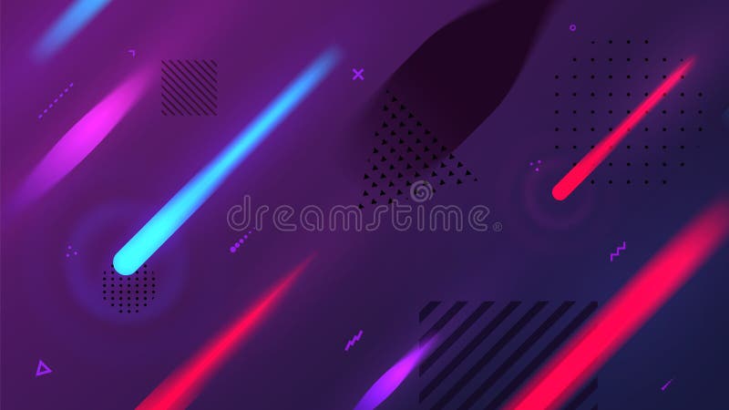Abstract Background with Dynamic Elements Stock Vector - Illustration ...