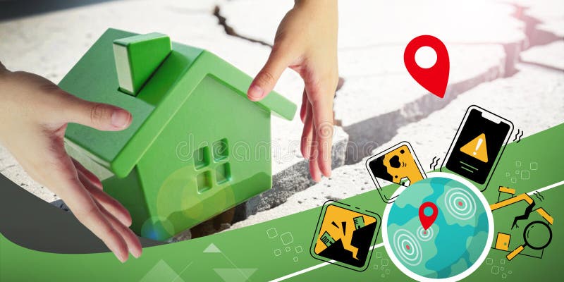 Abstract Background. Earthquake Disaster Prevention Technology Concept ...