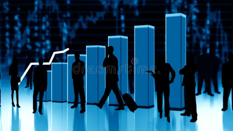 Abstract Background Economic Chart Stock Video - Video of future, digit ...