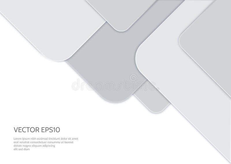 Abstract Background with the Effect of Three-dimensional Layers. Stock ...