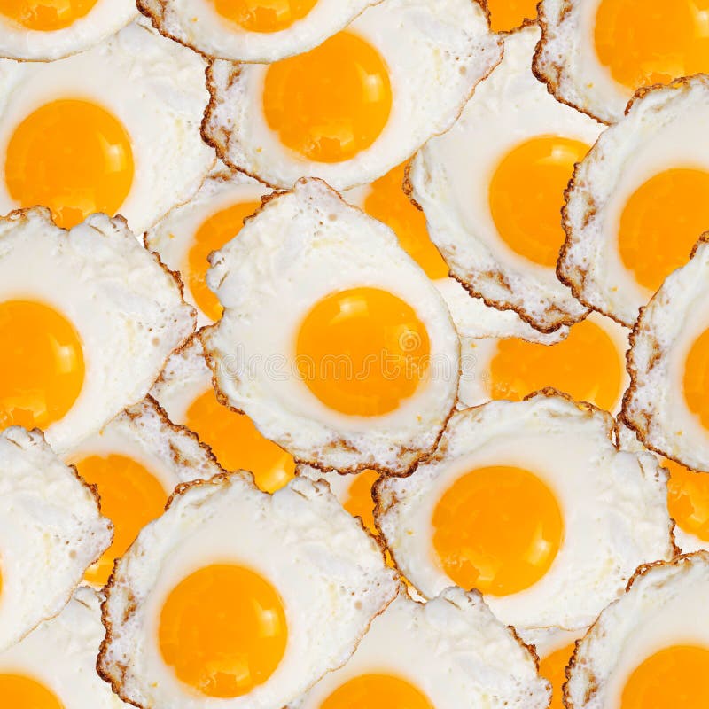 Abstract Background with Eggs. Seamless Pattern for Design. Close-up ...