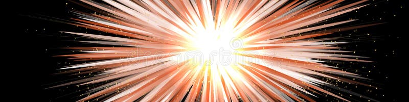Abstract Background Explosion from Lines and Particles. Radial Explode ...
