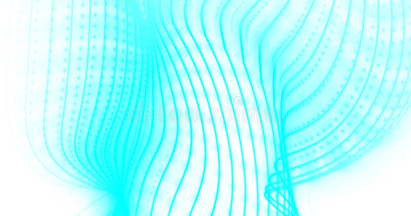 Abstract Background, Explosion of Particles and Dots, Smooth Lines ...