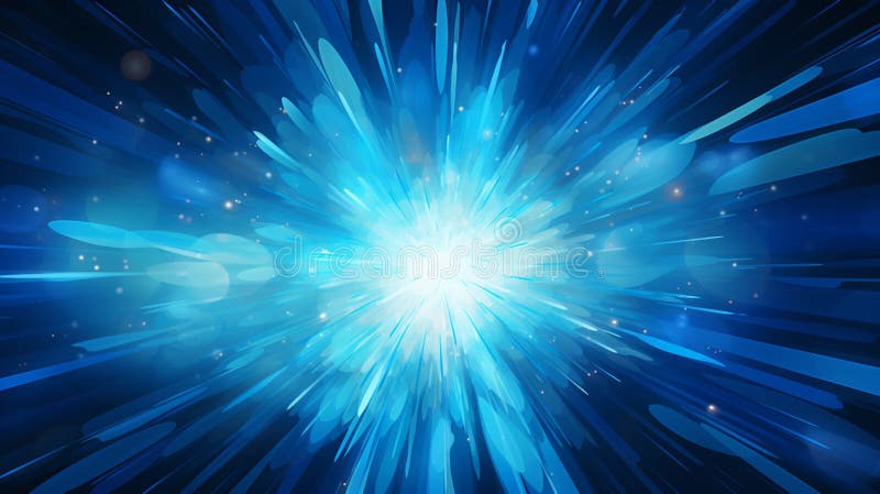 Abstract Background. Explosion Star on Multicolored. Illustration ...