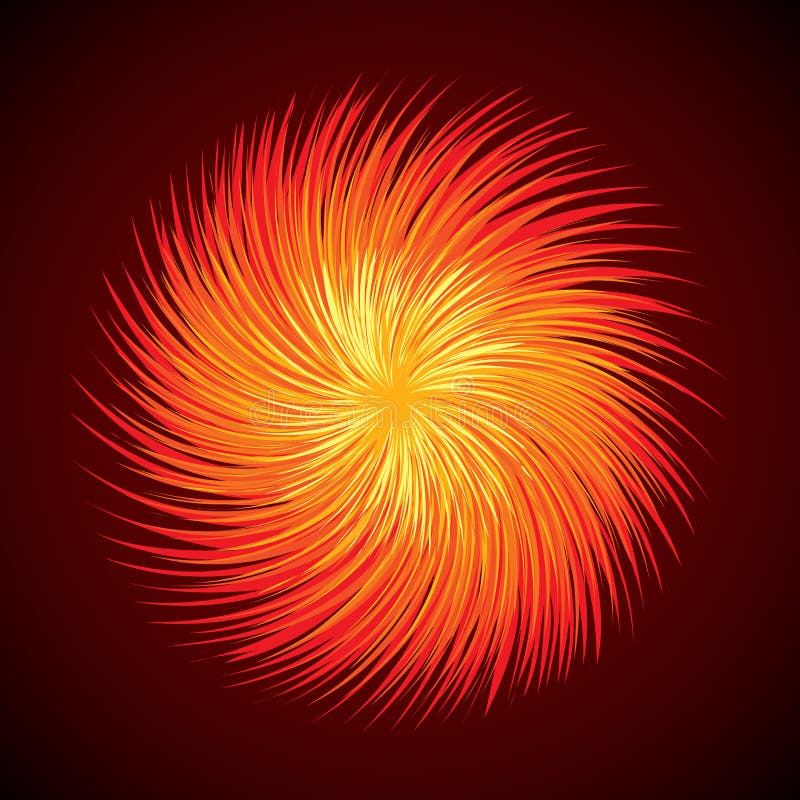 Abstract Background. Explosion. Vector Drawing Stock Vector ...