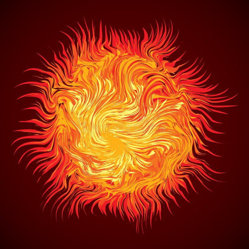 Abstract Background. Explosion. Vector Drawing Stock Vector ...