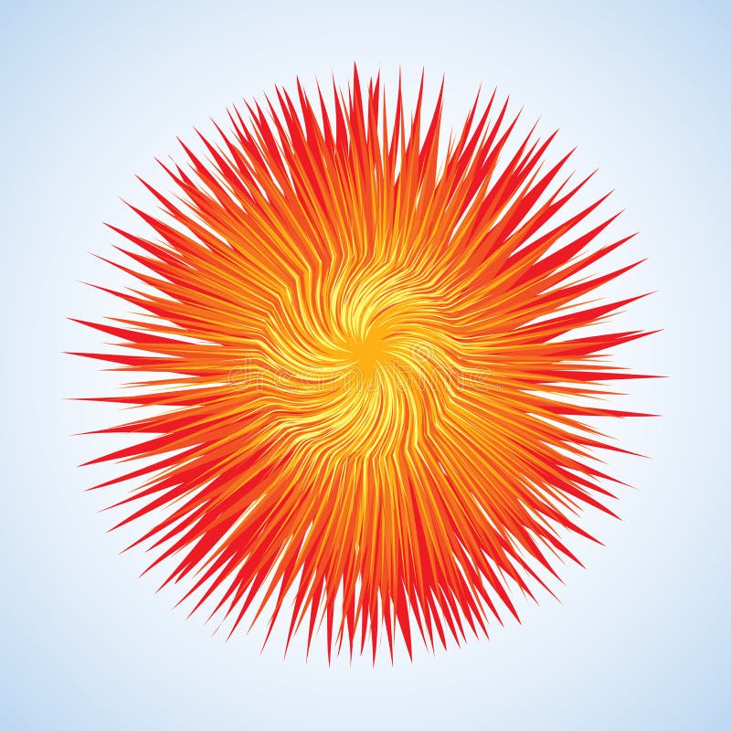 Abstract Background. Explosion. Vector Drawing Stock Vector ...