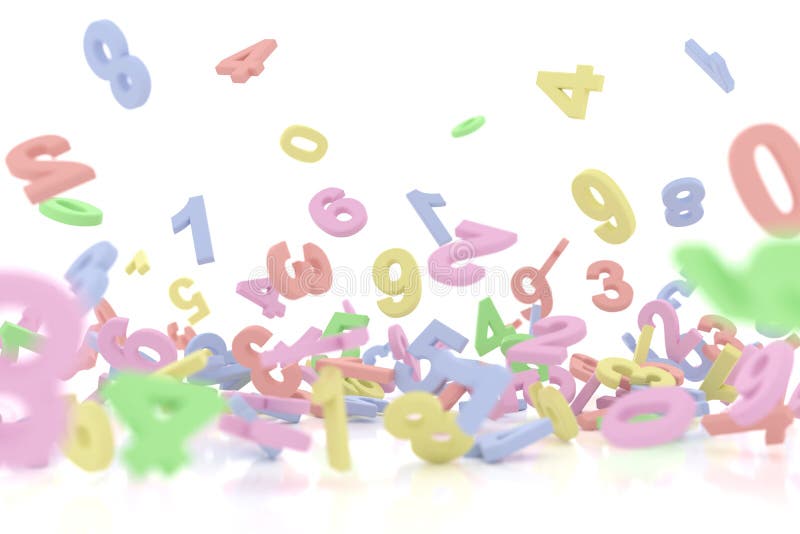 Falling Numbers Stock Illustrations – 2,888 Falling Numbers Stock ...