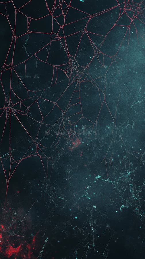 Abstract Deep Background with Web Patterns and Dark Textures Stock ...