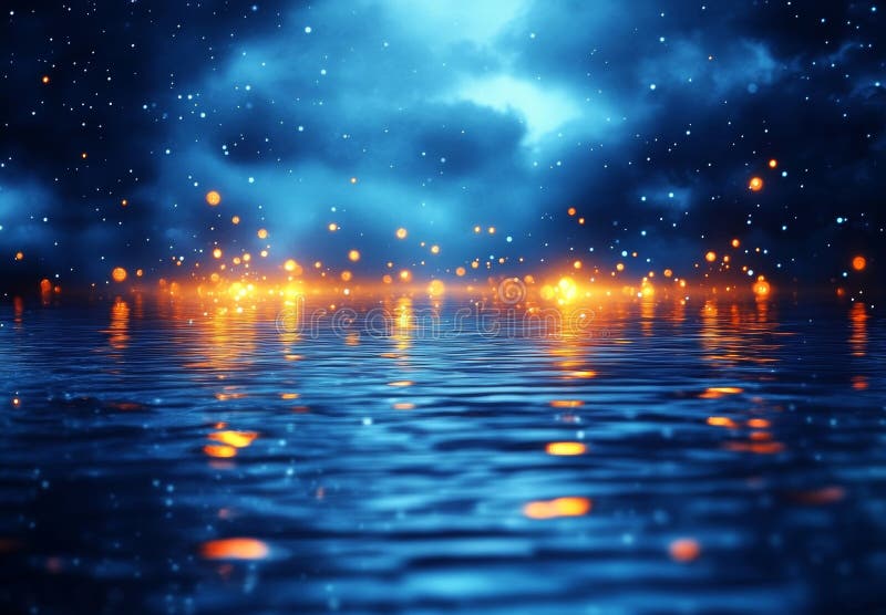 An Abstract Background Features a Shiny, Reflective Surface that ...