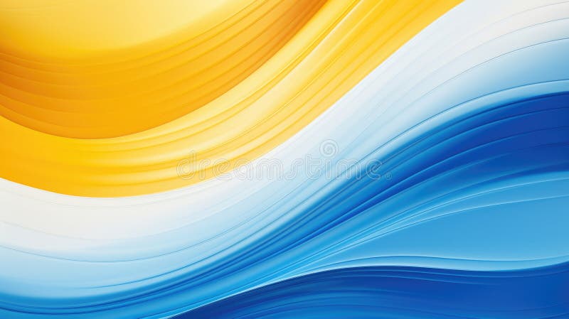 Abstract Background Featuring Blend of Blue, Yellow, and White Colors ...