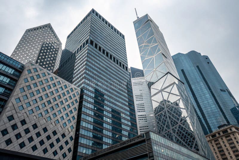 Buildings Abstract Background Stock Illustration - Illustration of ...