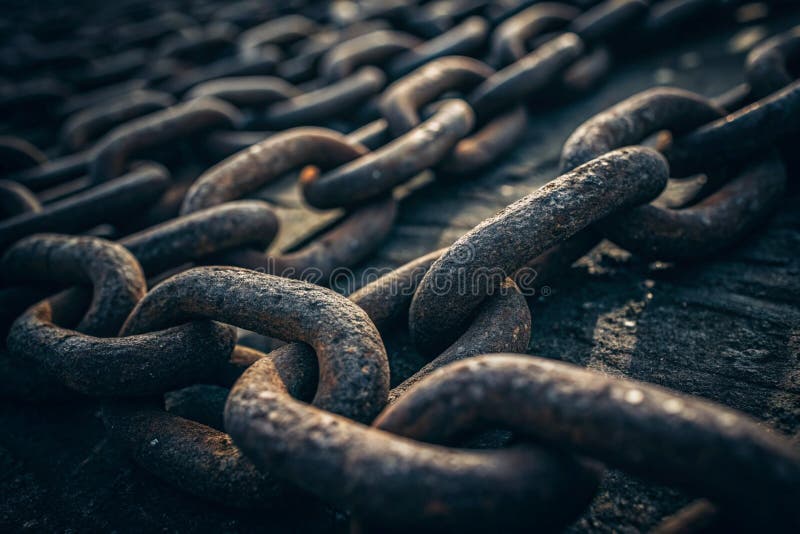 Abstract Chain Texture Background Stock Illustration - Illustration of ...