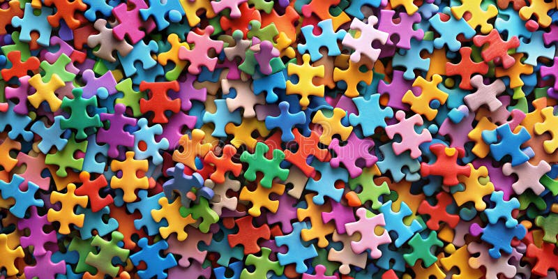 Abstract Visual Puzzle - How is it Done? Stock Vector - Illustration of ...