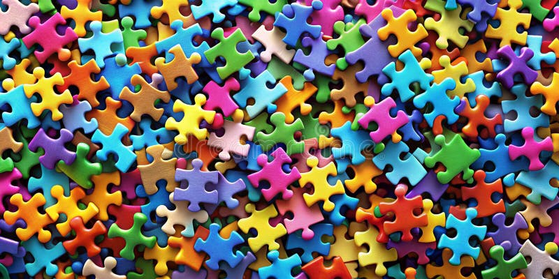 Abstract Visual Puzzle - How is it Done? Stock Vector - Illustration of ...