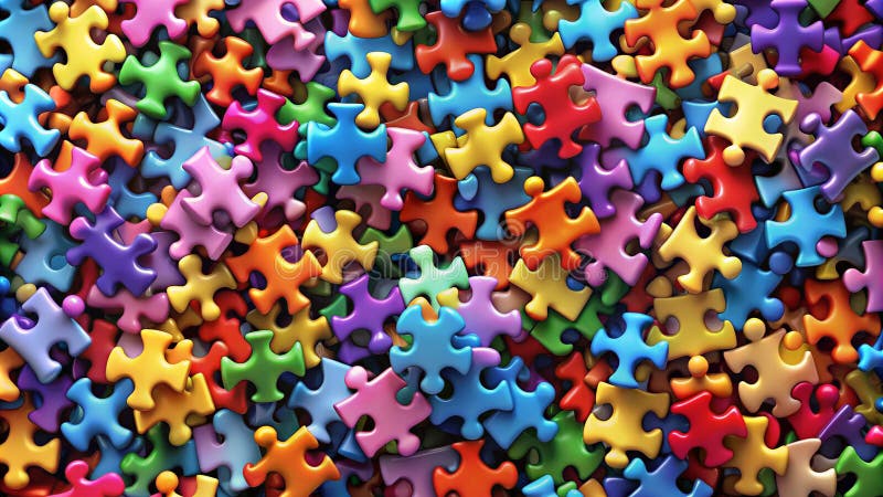 Abstract Visual Puzzle - How is it Done? Stock Vector - Illustration of ...