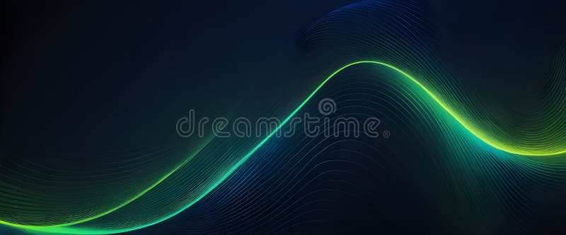 Abstract Background Featuring Dark Blue, Emerald Green, and Lime Shades ...