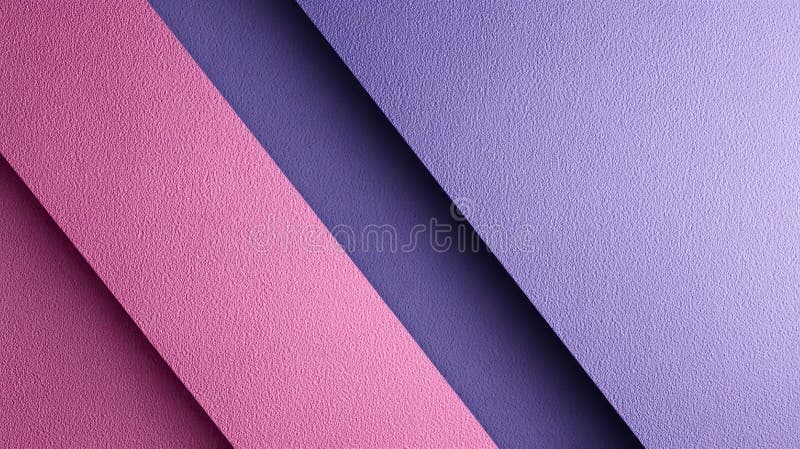 Abstract Background Featuring Intersecting Pink and Lavender Textured ...