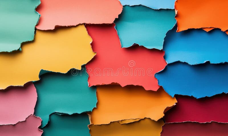 An Abstract Background Featuring a Playful Arrangement of Brightly ...