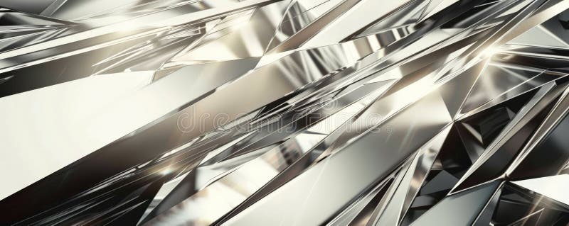 Abstract Background Featuring Sharp Lines and Geometric Shapes in ...