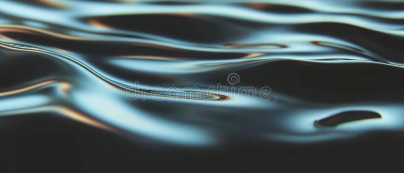 Rippling Digital Surface Background with Modern Banner Space for Text ...