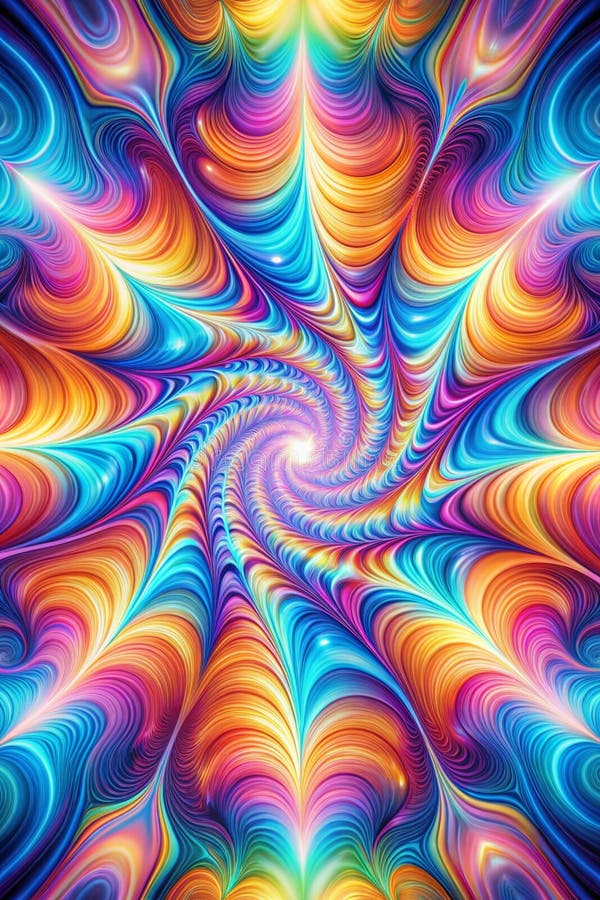 Subtle Abstract Psychedelic Distortion Pattern for Creative Design ...