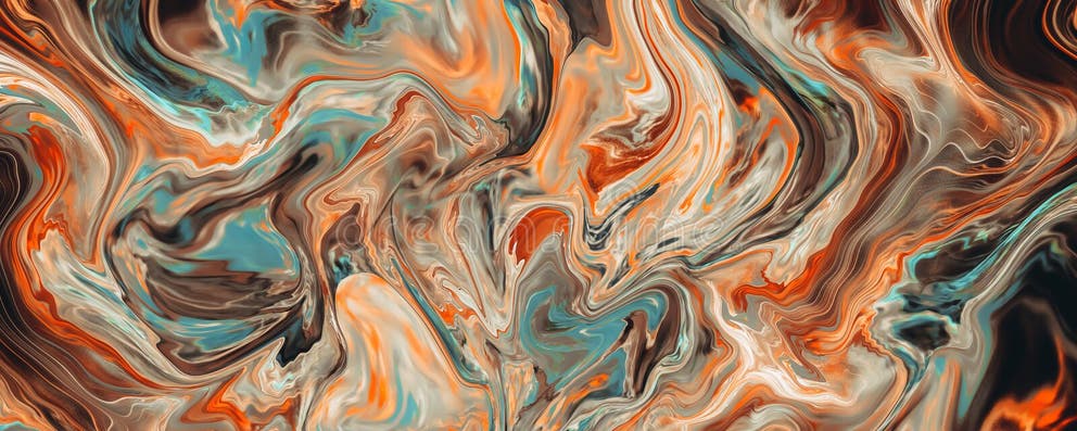 Abstract Fluid Art Background Stock Illustration - Illustration of ...