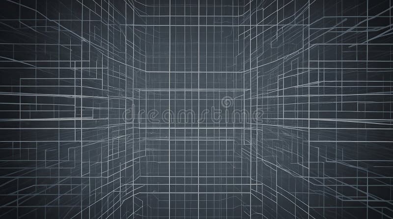 Abstract Background on the Finance Theme - Grid of Intersecting Lines ...
