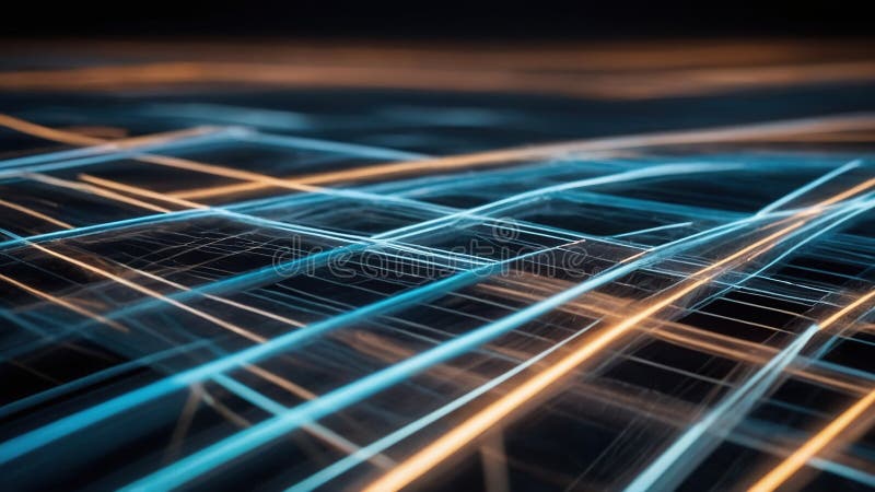 Abstract Background on the Finance Theme - Grid of Intersecting Lines ...