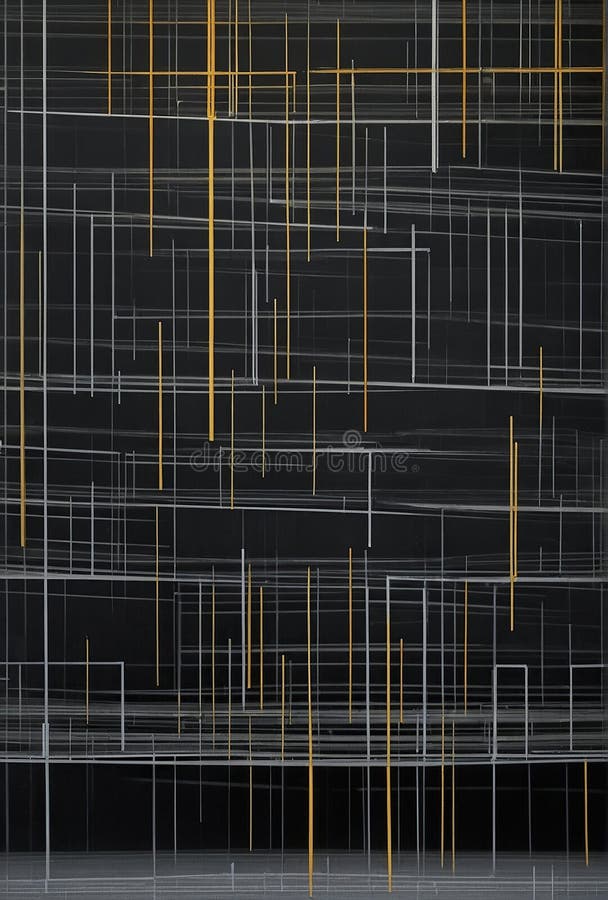 Abstract Background on the Finance Theme - Grid of Intersecting Lines ...
