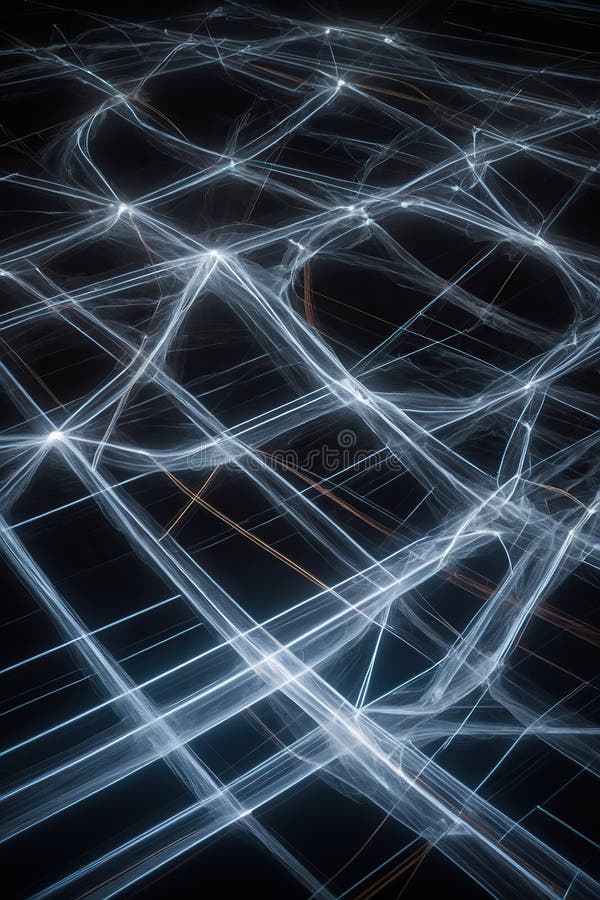 Abstract Background on the Finance Theme - Grid of Intersecting Lines ...