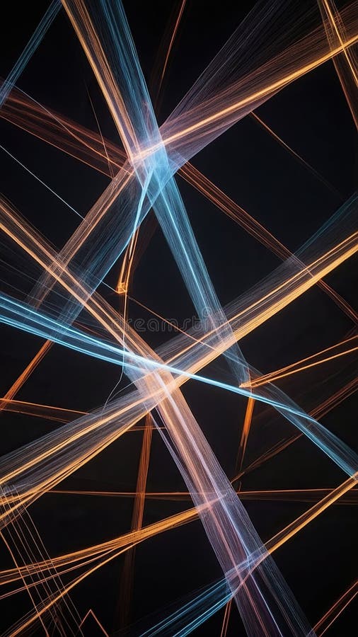 Abstract Background on the Finance Theme - Grid of Intersecting Lines ...