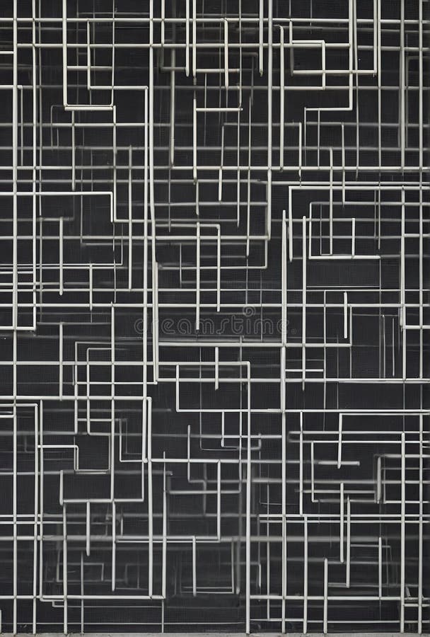 Abstract Background on the Finance Theme - Grid of Intersecting Lines ...