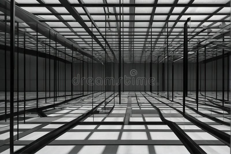 Abstract Background on the Finance Theme - Grid of Intersecting Lines ...