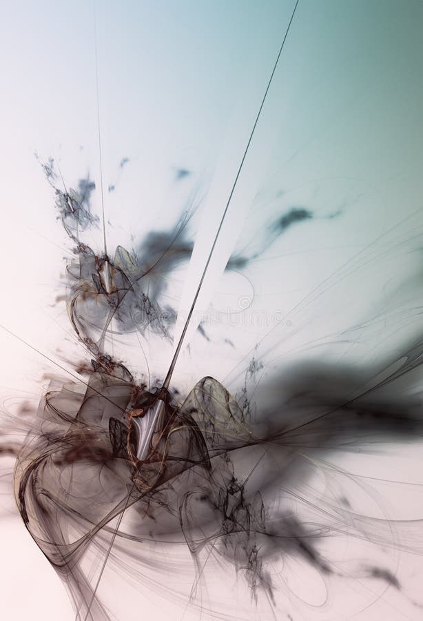 Abstract Background with Fine Threads Stock Image - Image of strands ...