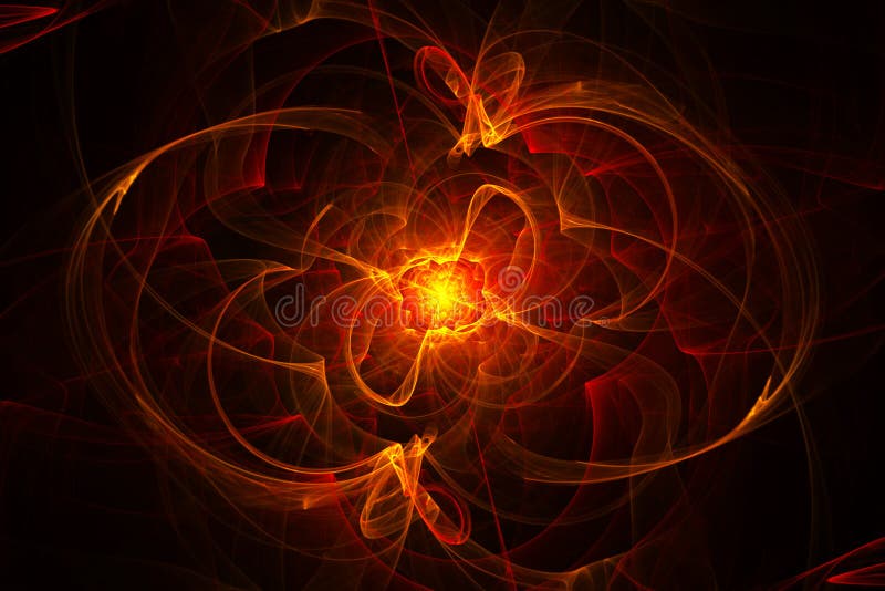 Fire in An Oval stock illustration. Illustration of icons - 27679596