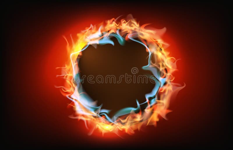 Circular Flames Stock Illustrations – 487 Circular Flames Stock ...