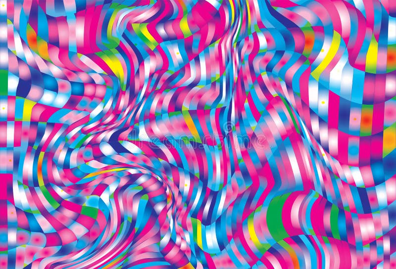 Abstract Background. Flap Structure with a Gradient Stock Vector ...