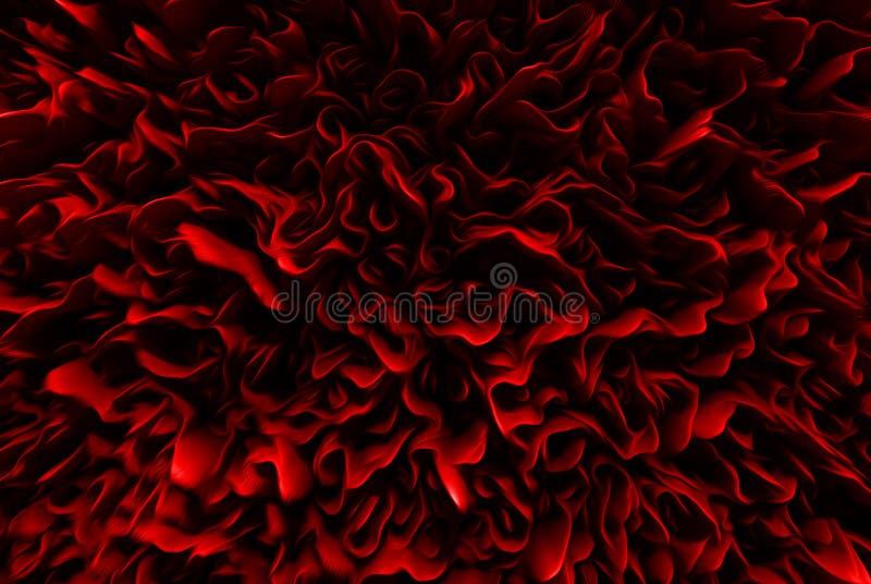 Abstract Background, Abstract Flower Surface Texture. 3d Illustration ...