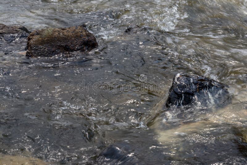 Abstract Background Flowing through Granite. Stock Photo - Image of ...