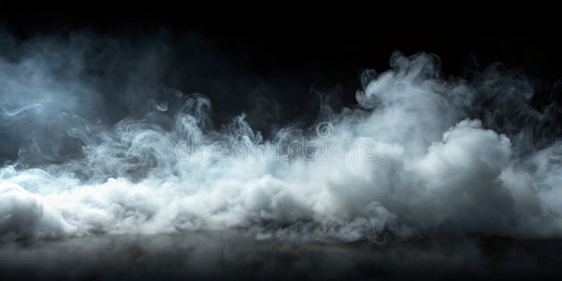 Abstract Background of Fog Smoke Mist Loopable AI Generative Stock ...