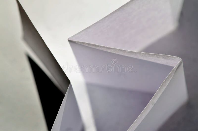 Abstract Background with Folded Paper Stock Photo - Image of edges ...